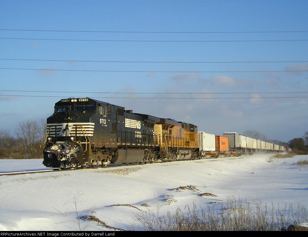 NS 9713 On NS 282 Westbound